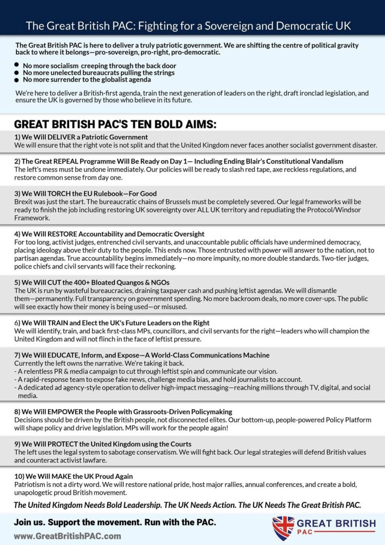 The Great British Political Action Committee (GB PAC)